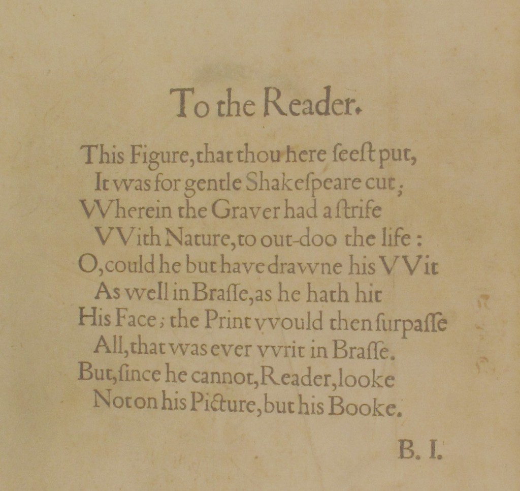 William Shakespeare, 1564-1616: a guest post by Hester Lees-Jeffries ...