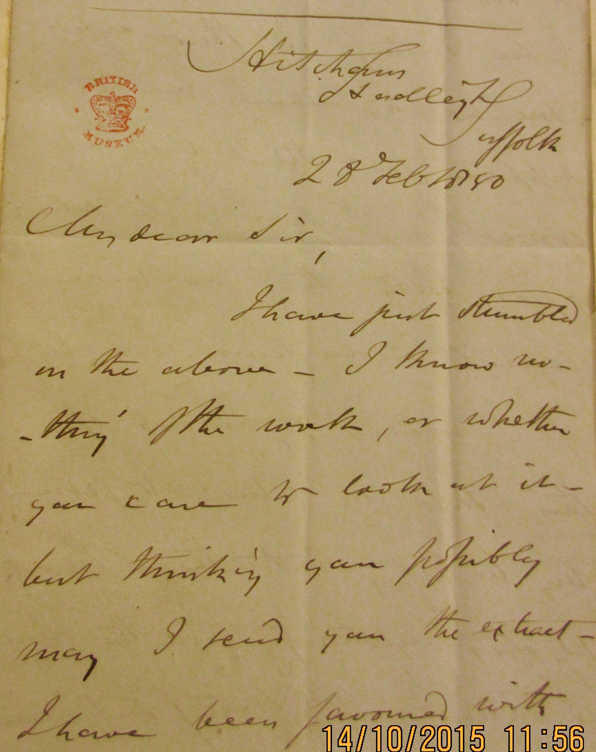 The man who knew everything! The letters of John Stevens Henslow (1796 ...